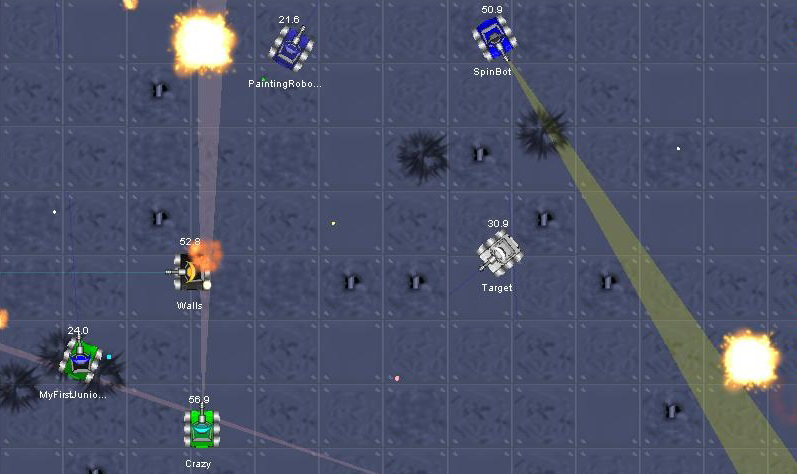 Robocode ile .NET/Java kullanarak kendi savaş robotunuzu yapın! - Koddit